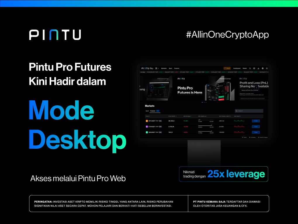 Ini Keunggulan dan Fitur Baru di Pintu Pro Futures Versi Web Buat yang Suka Trading Crypto ...