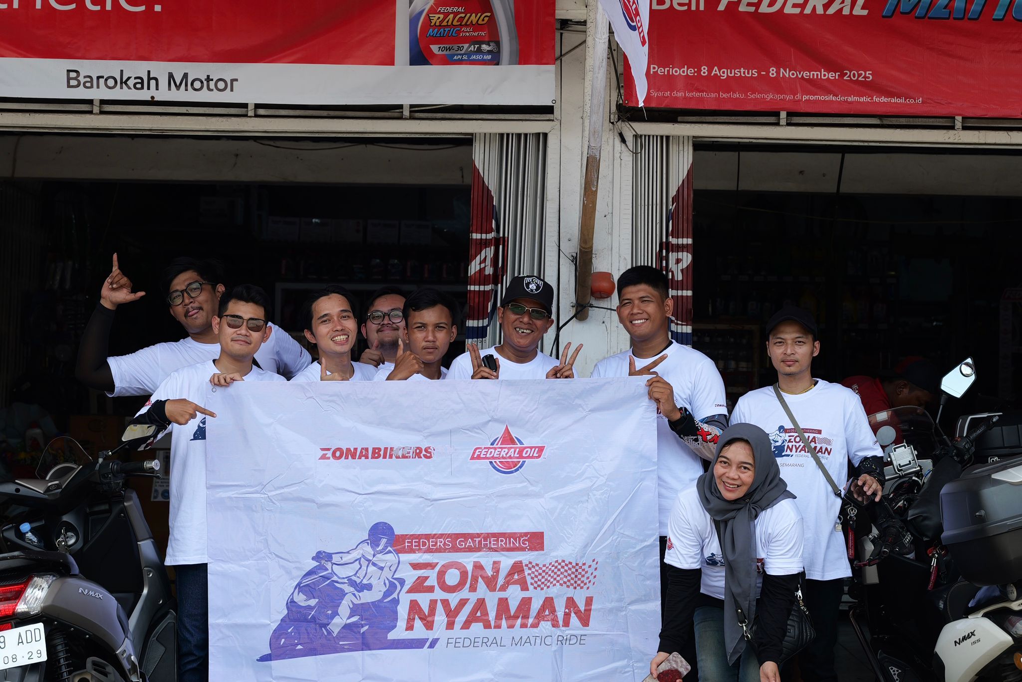 Federal Oil Ajak Komunitas Matic Semarang Nikmati City Ride dan Edukasi ...