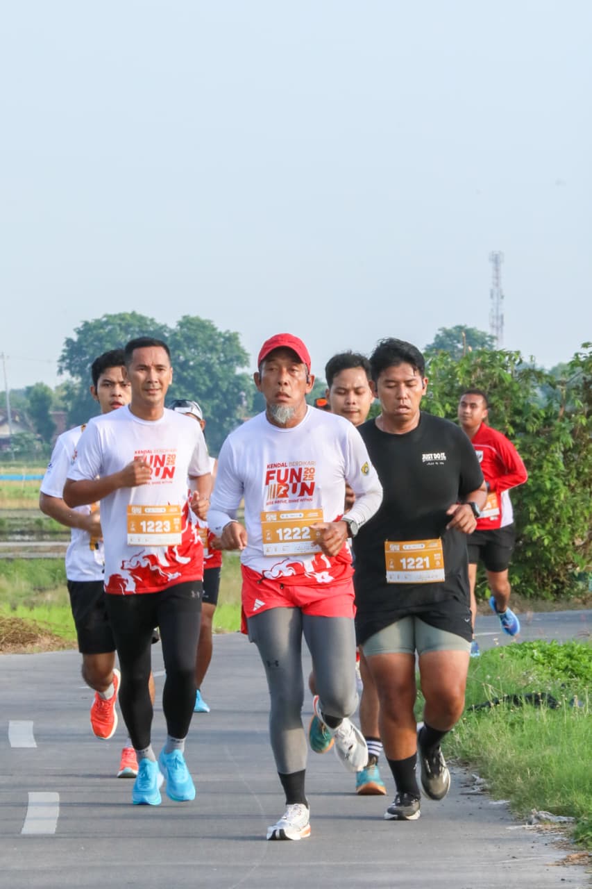 Fun Run Perdana di Kendal Melebihi Target, Sekda Usulkan Rute Wisata ...